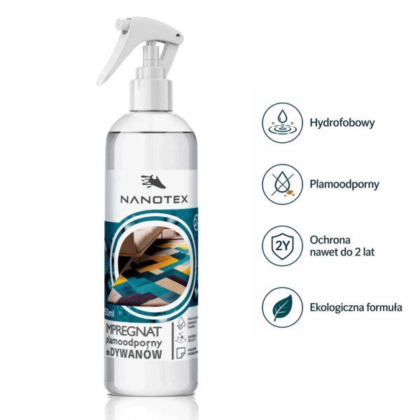 NanoTex Anti-stain Agent for Carpets and Rugs - Districhem.eu