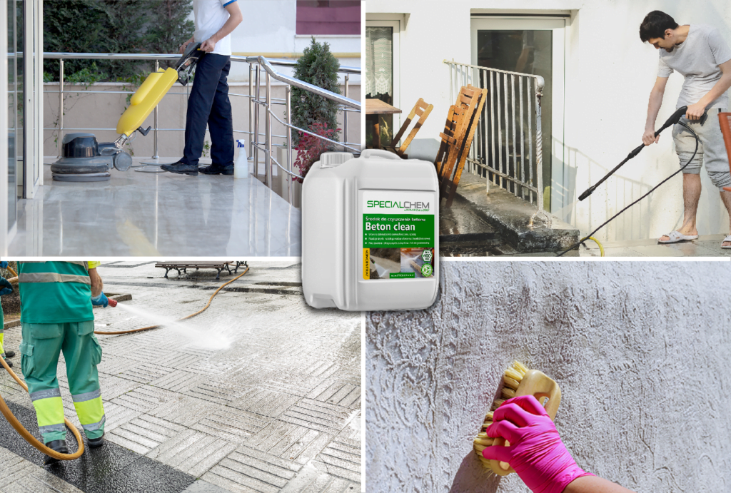 SPECIALCHEM BETON CLEAN do czyszczenia betonu - Districhem.eu