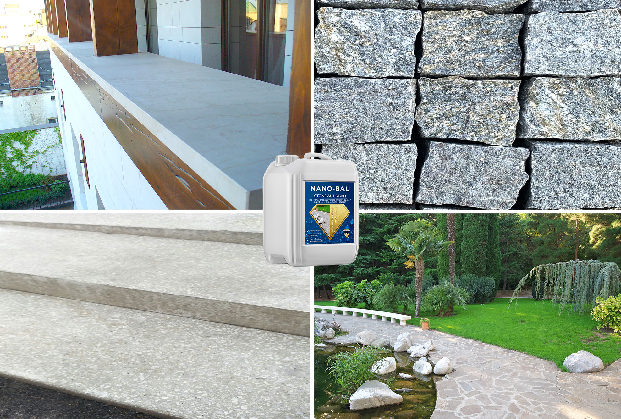 NANO-BAU STONE ANTISTAIN against stains - Districhem.eu