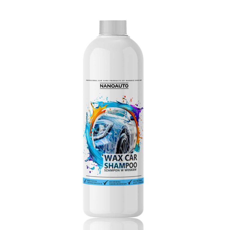 NANOAUTO WAX CAR SHAMPOO shampoo with wax - Districhem.eu
